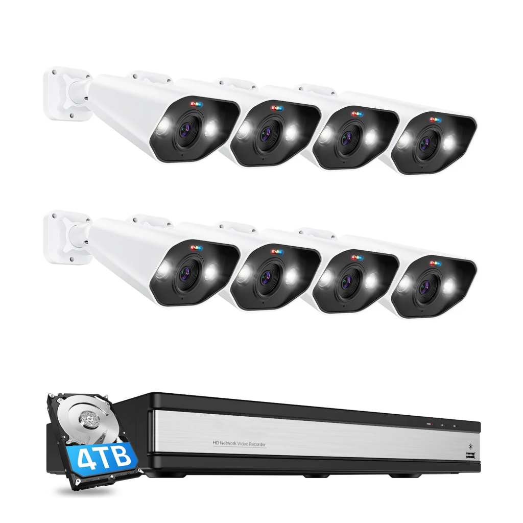 C182 4K 16 Channel Camera System + Up to 16 Cameras + 4TB Hard Drive ...