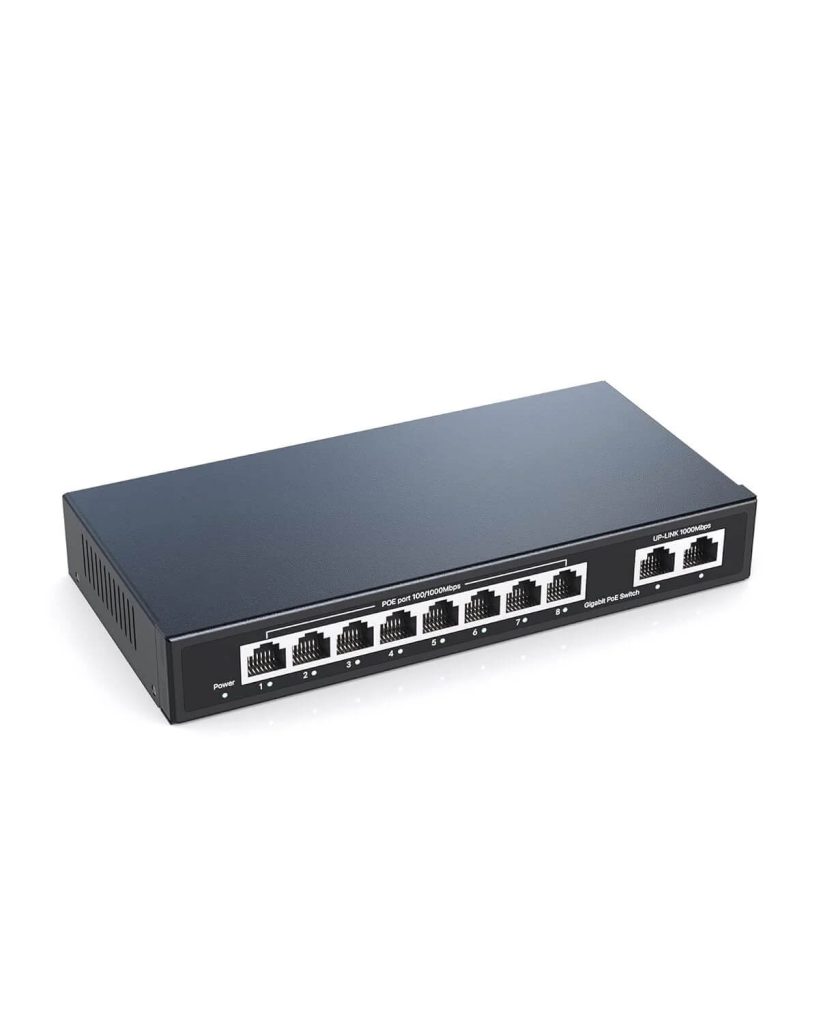 4/8/16 Port Gigabit PoE Switch – Ansjer 20 Years OEM & ODM Manufacturer ...